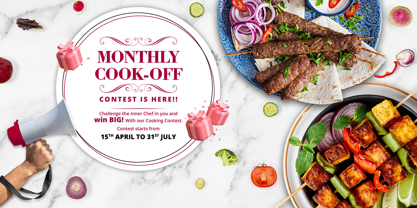Monthly Online Cooking Contest with LG Microwave Oven