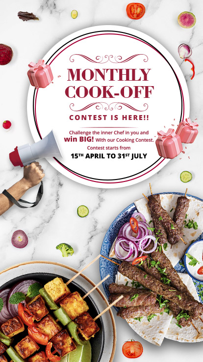 Monthly Online Cooking Contest with LG Microwave Oven